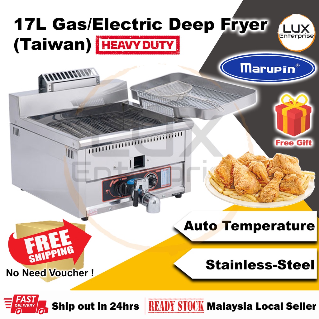 🔥𝐑𝐄𝐀𝐃𝐘 𝐒𝐓𝐎𝐂𝐊🔥𝐒𝐇𝐈𝐏 𝐎𝐔𝐓 𝐈𝐍 𝟐𝟒𝐇𝐫𝐬🔥 𝟏𝟕 𝐋𝐢𝐭𝐞𝐫 𝐓𝐀𝐈𝐖𝐀𝐍 Deep Fryer Commecial ...