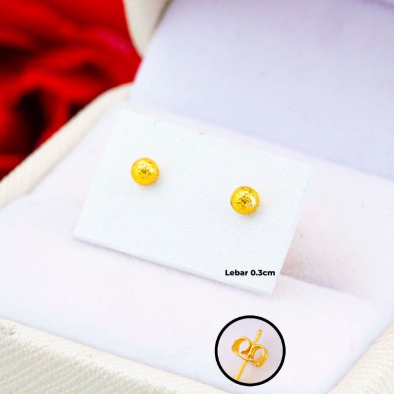 Subang paku emas bangkok sadur 24k gold plated | Shopee Malaysia