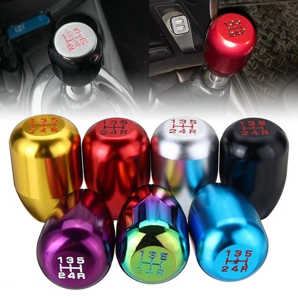 5 Speed Type R Gear Stick Shift Shifter Gear Knob Car Auto Parts Car ...