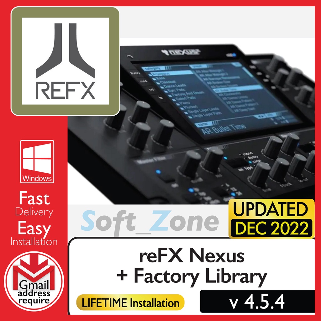 ReFX Nexus v4.5.4 | Factory Library | 175GB Expansion Pack - [Windows ...