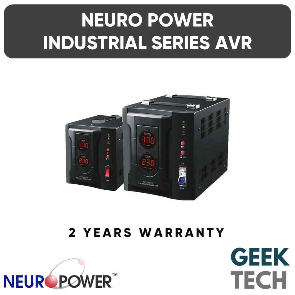 NEUROPOWER Industrial Series AVS Automatic Voltage Stabilizer 1KVA/2KVA ...