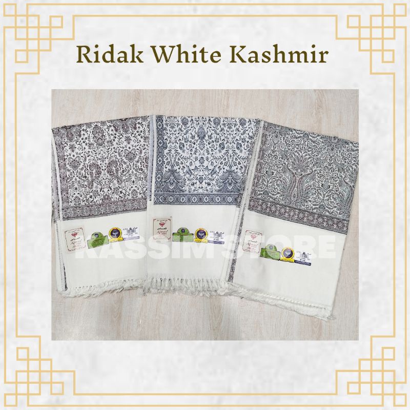 RIDAK WHITE CORAK KASHMIR | Shopee Malaysia