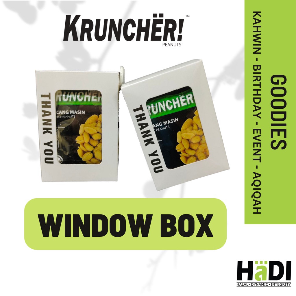 Goodies (Doorgift kacang kahwin, aqiqah, event, birthday) by Kruncher! | Shopee Malaysia