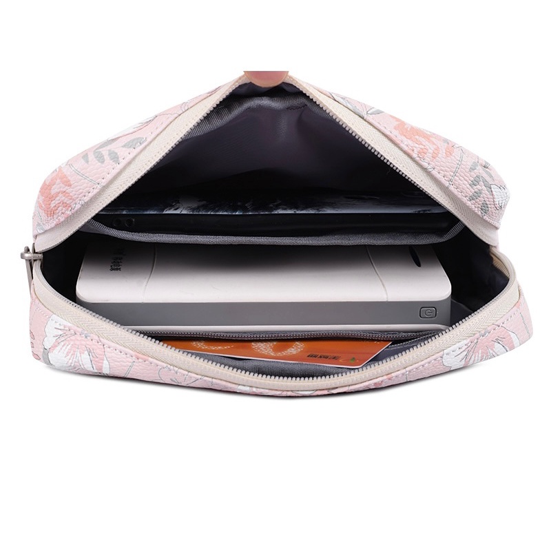 (11~15 Inch)MR Pink Flower Pattern Laptop Bag Typo Women Lifestyle ...