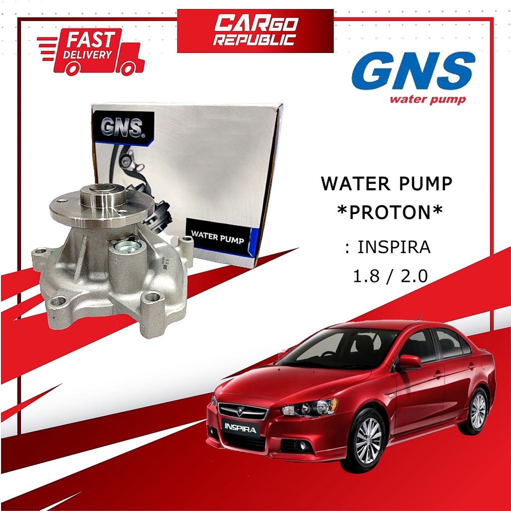 GNS Water Pump Proton Inspira 1.8 / 2.0 Quality Guarantee 100% Original ...