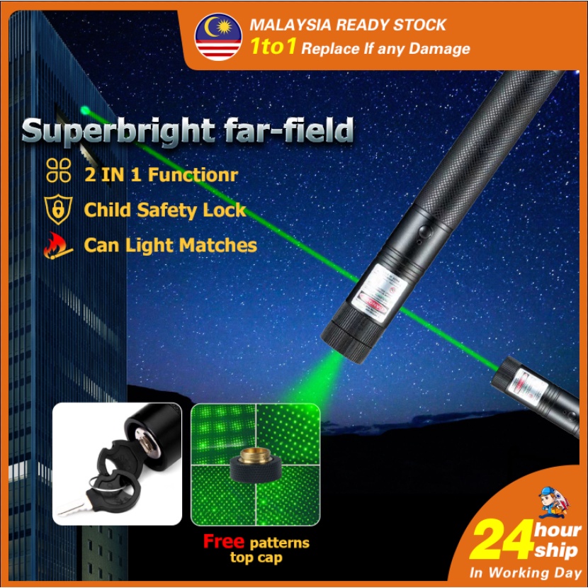 532nm Rechargeable Green Laser Sight Lasers Pointer Powerful Device ...