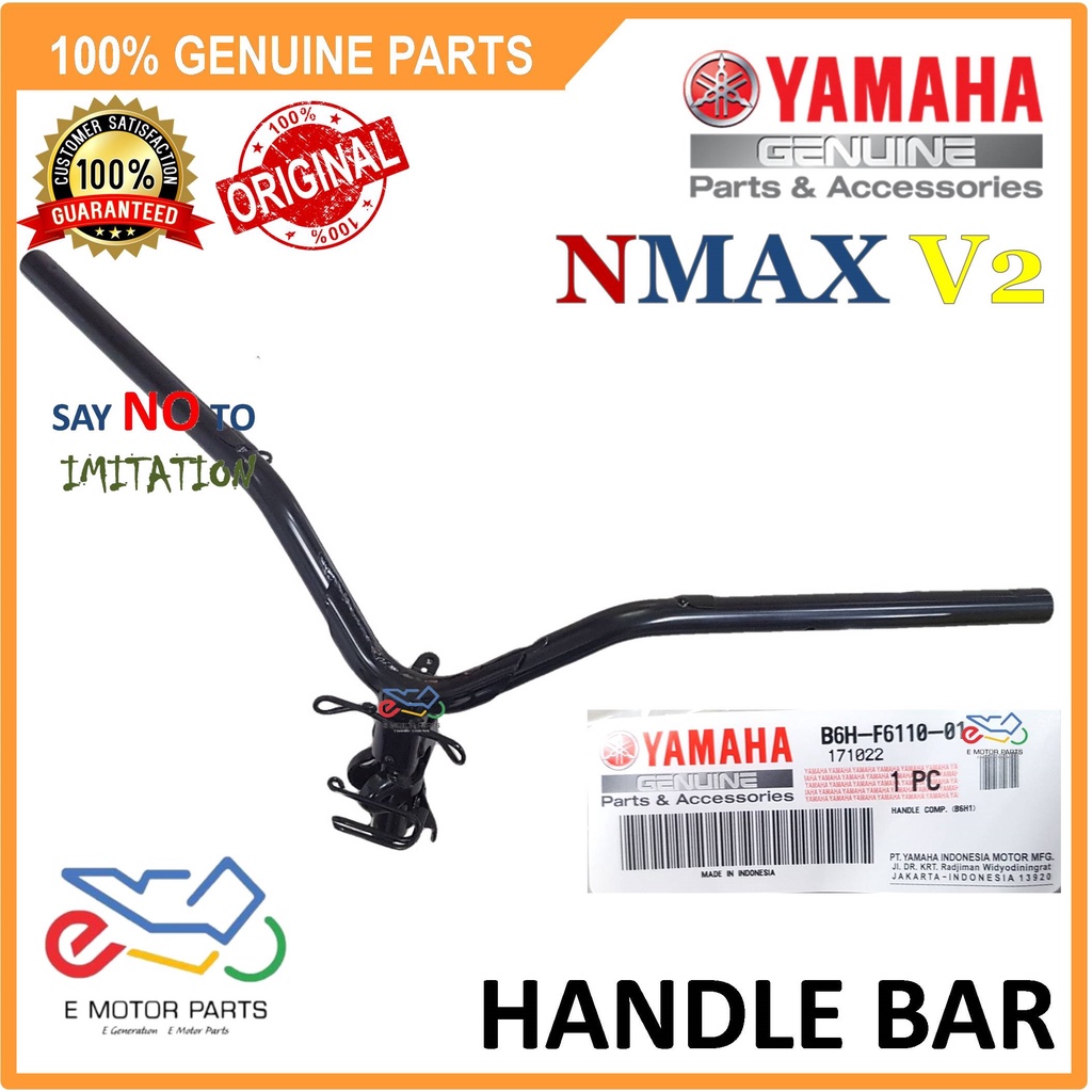 NMAX V2 HANDLE BAR NMAX 155 V2 HANDLE STEERING [100% ORIGINAL YAMAHA ...