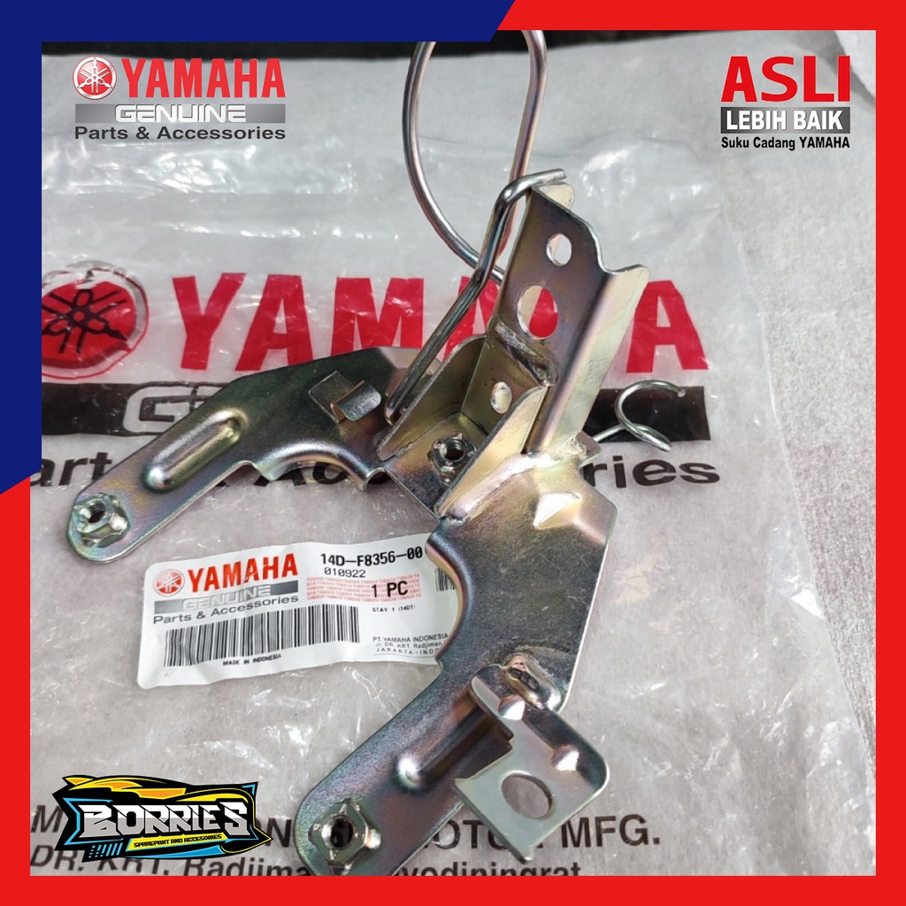 Original YAMAHA MIO SOUL FRONT SHIELD HOLDER BREKET PLATE 14D-F8356-00 ...