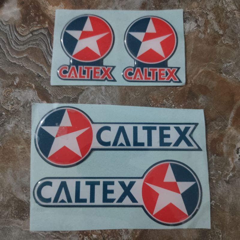 Yamaha fizr F1Zr Caltex logo Emblem embossed with 2 best quality ...