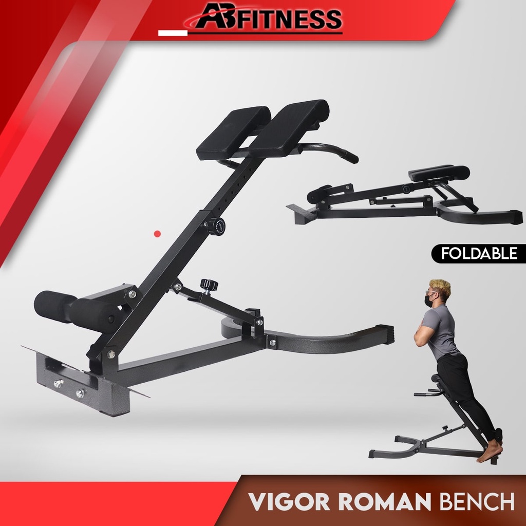Roman Bench Hyper Back Extension Multi-Workout Abdominal Bench | Shopee ...