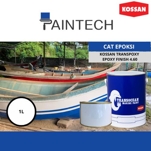 [100%GENUINE] KOSSAN Transpoxy Epoxy Finish E Series 4.60 (A + B) 1L ...