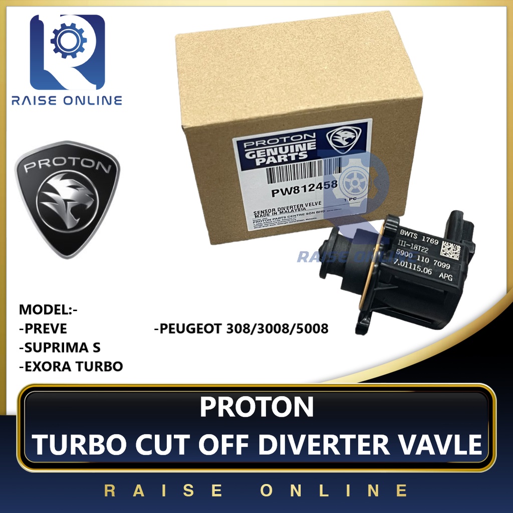 PIERBERG GERMANY Turbo Cut Off Diverter Valve Proton Preve Suprima S Exora Peugeot 308 3008 5008 ...