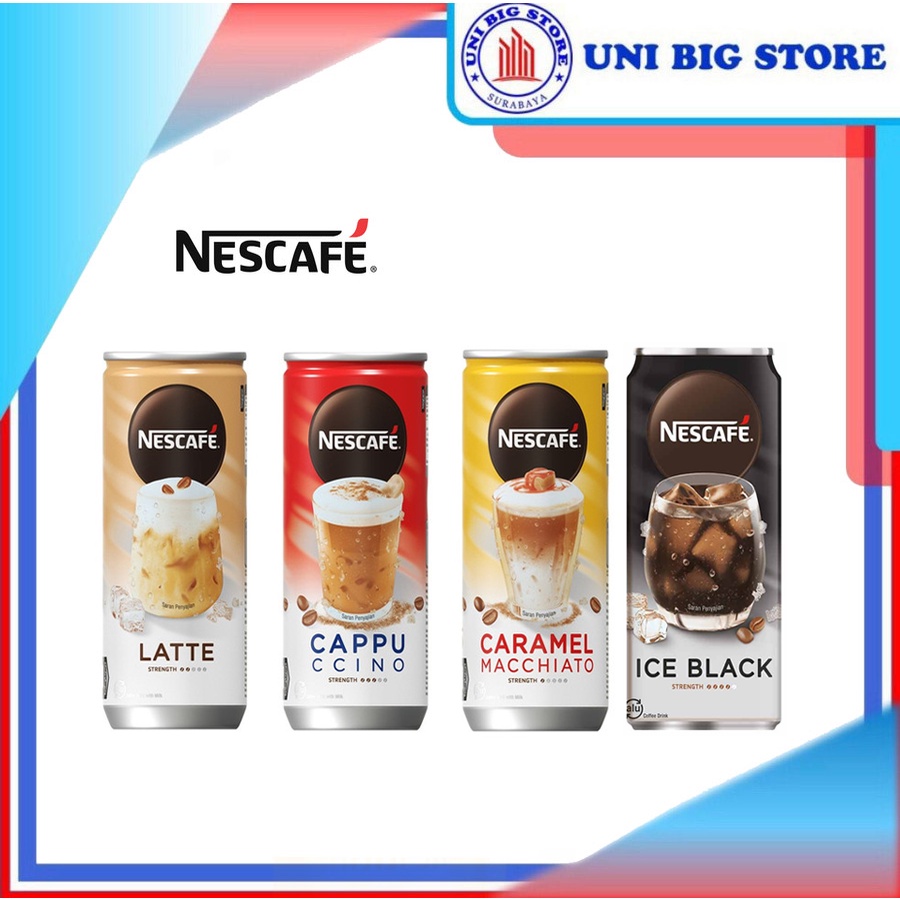 Nescafe Milk Coffee Drink Can Cappuccino | Macchiato Caramel | Latte ...
