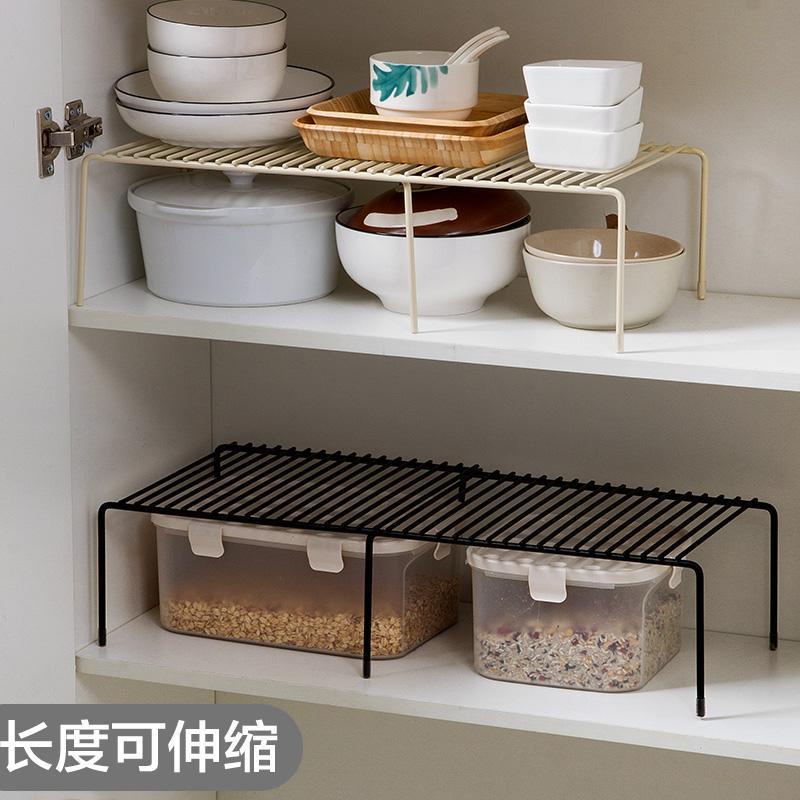 Household Retractable Kitchen Sink Cabinet Rack Compartment Dish Rack ...