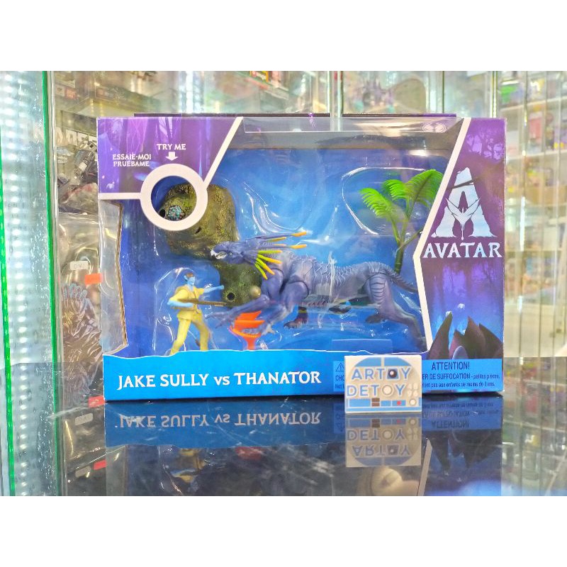 McFarlane Toys Avatar World of Pandora 2.5"Inch Jake Sully vs Thanator | Shopee Malaysia