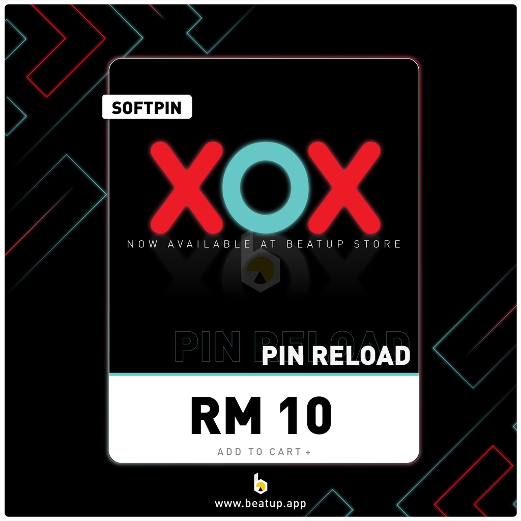 [Self Service] ONEXOX / XOX Pin Top Up RM5 / RM10 / RM30 | Shopee Malaysia