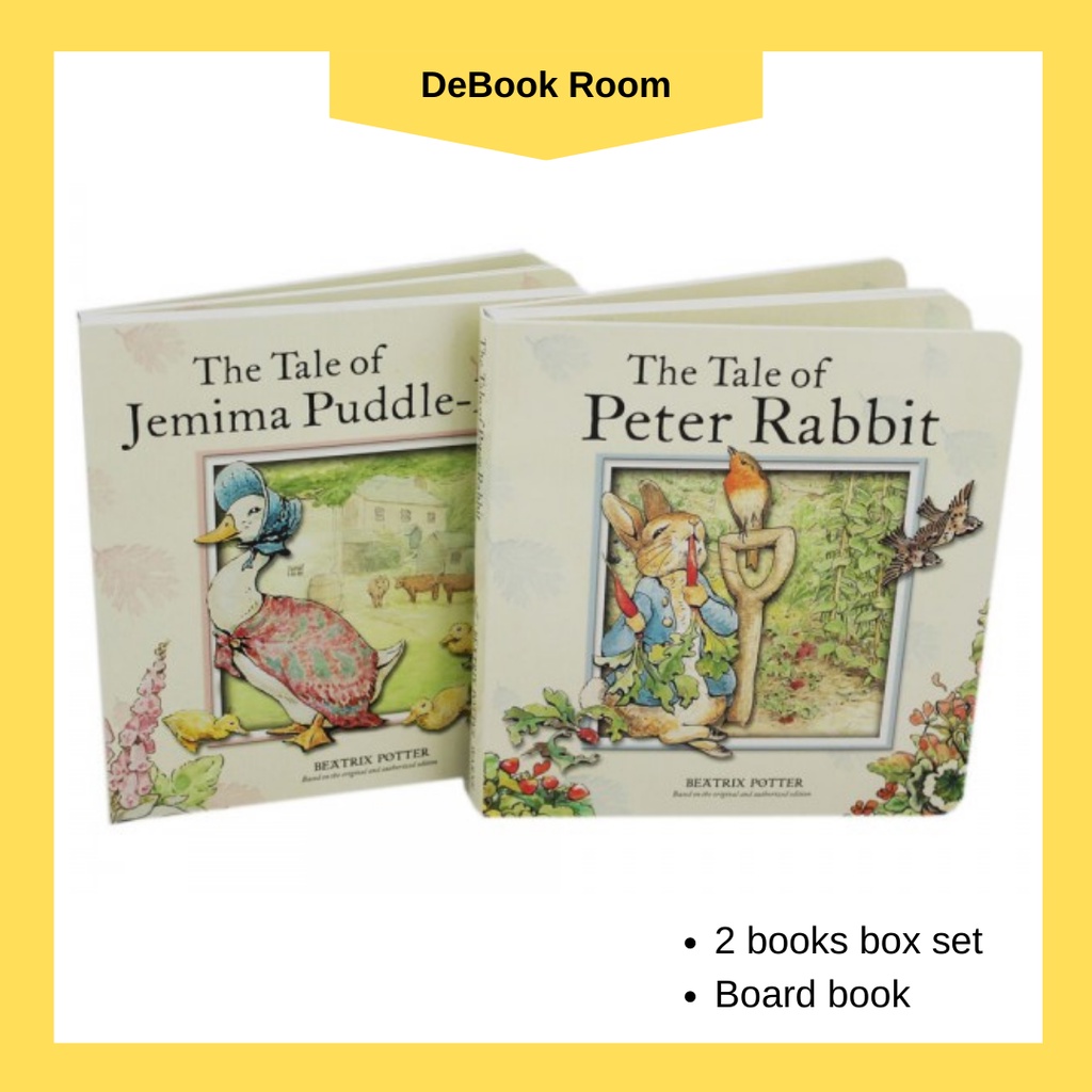 The Tale of Peter Rabbit 2 Books Set | Shopee Malaysia