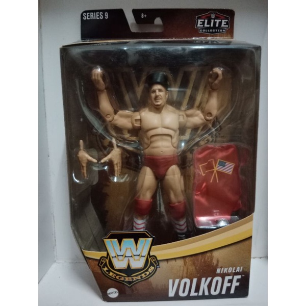 Mattel WWE Elite Legends Series 9 Nikolai Volkoff Wrestling Action ...