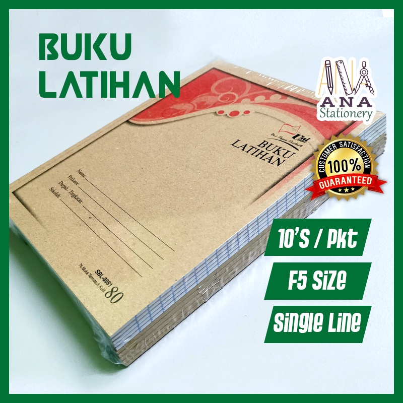 BUKU LATIHAN | EXERCISE BOOK - SINGLE LINE MYPRINTESS | Shopee Malaysia