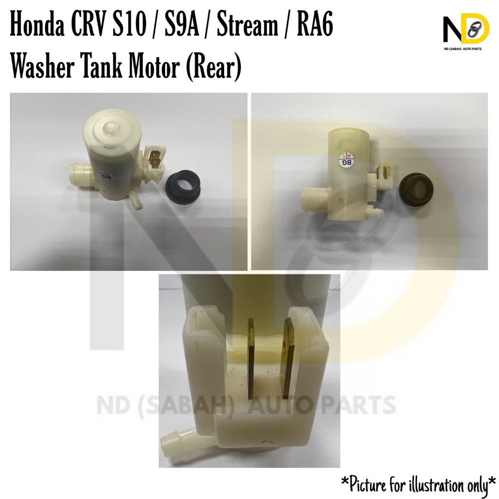 HONDA CRV S10 / S9A / STREAM / RA6 WIPER WASHER TANK MOTOR (REAR ...