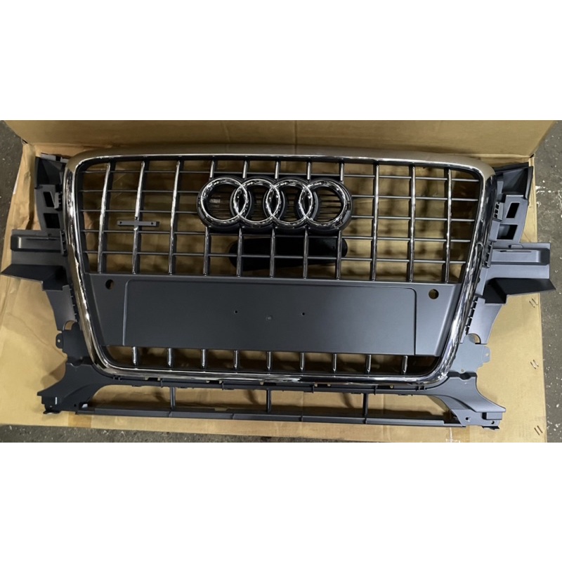 Audi Q5 S-LINE(2009-2012) Front Grille Old Pre-Facelift Model (Black ...