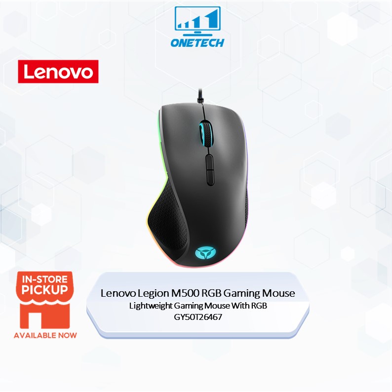 Lenovo Legion M500 RGB Gaming Mouse ( Pixart PMW 3389 Sensor / 7 ...