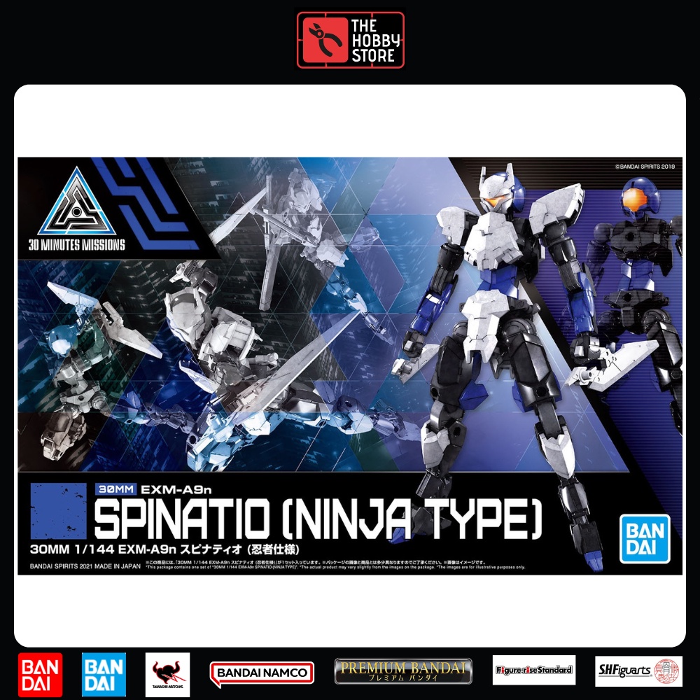 Bandai 1/144 30Mm Exm-A9N Spinatio (Ninja Type) | Shopee Malaysia