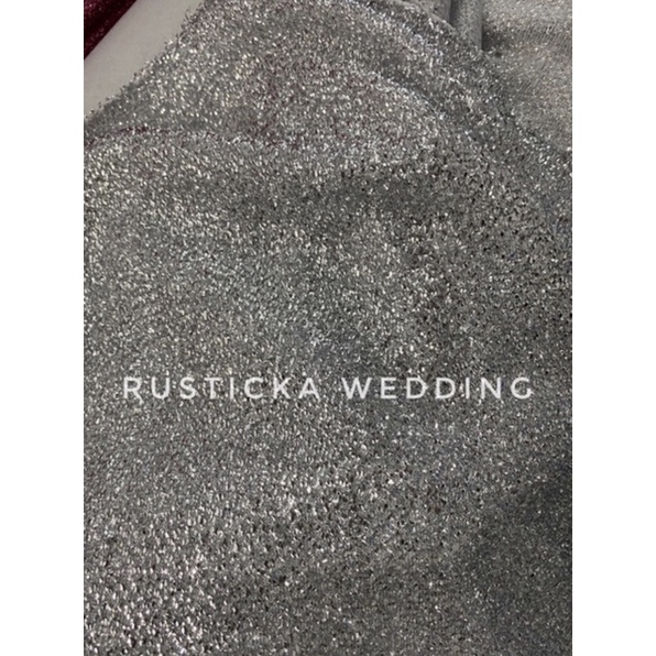 Kain Glitter Bidang 60 inch Shining Cloth Stretchable Fabric Selfie ...