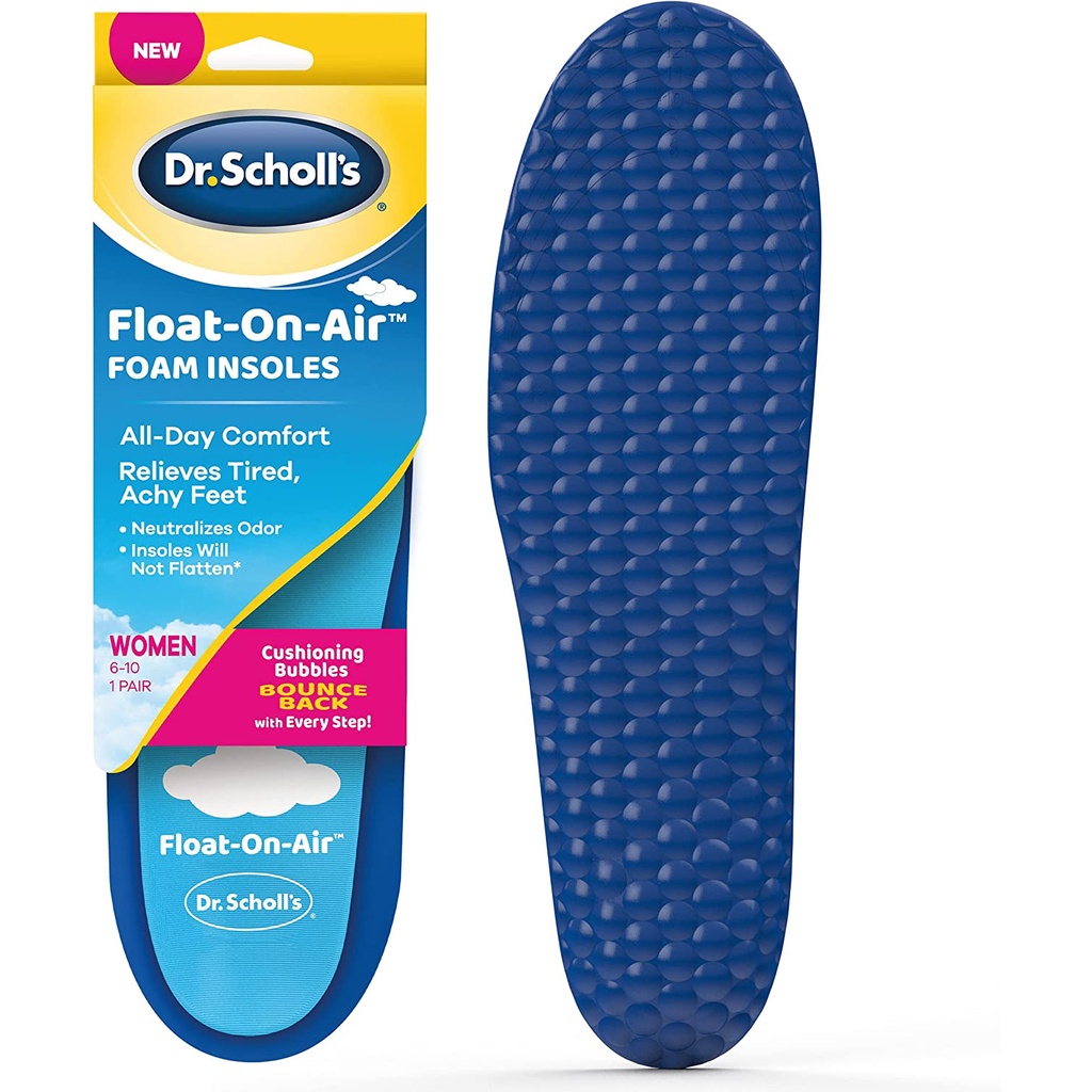 Genuine Dr Scholls Insoles Heavy Duty Plantar Fasciitis Heel