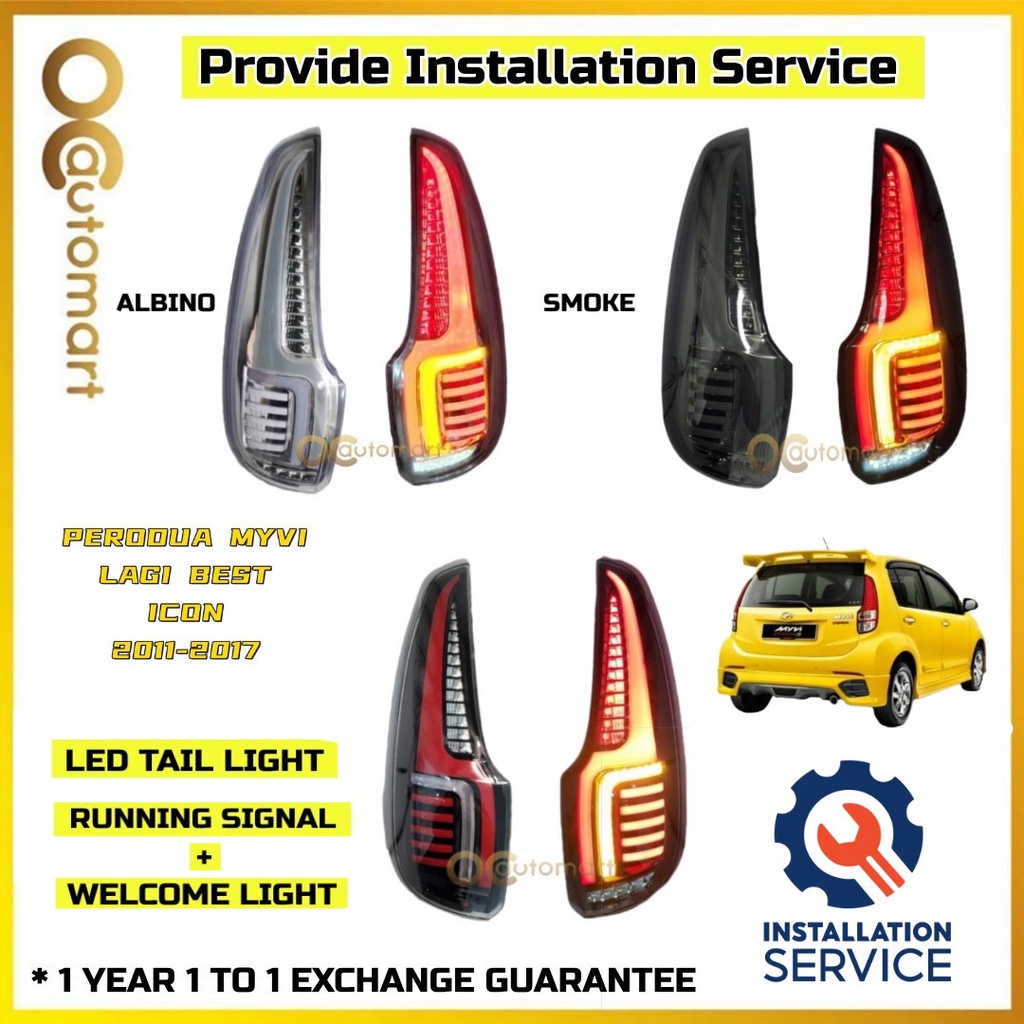 [Installation Provided] Perodua Myvi Lagi Best Icon 2011 - 2017 Dynamic ...