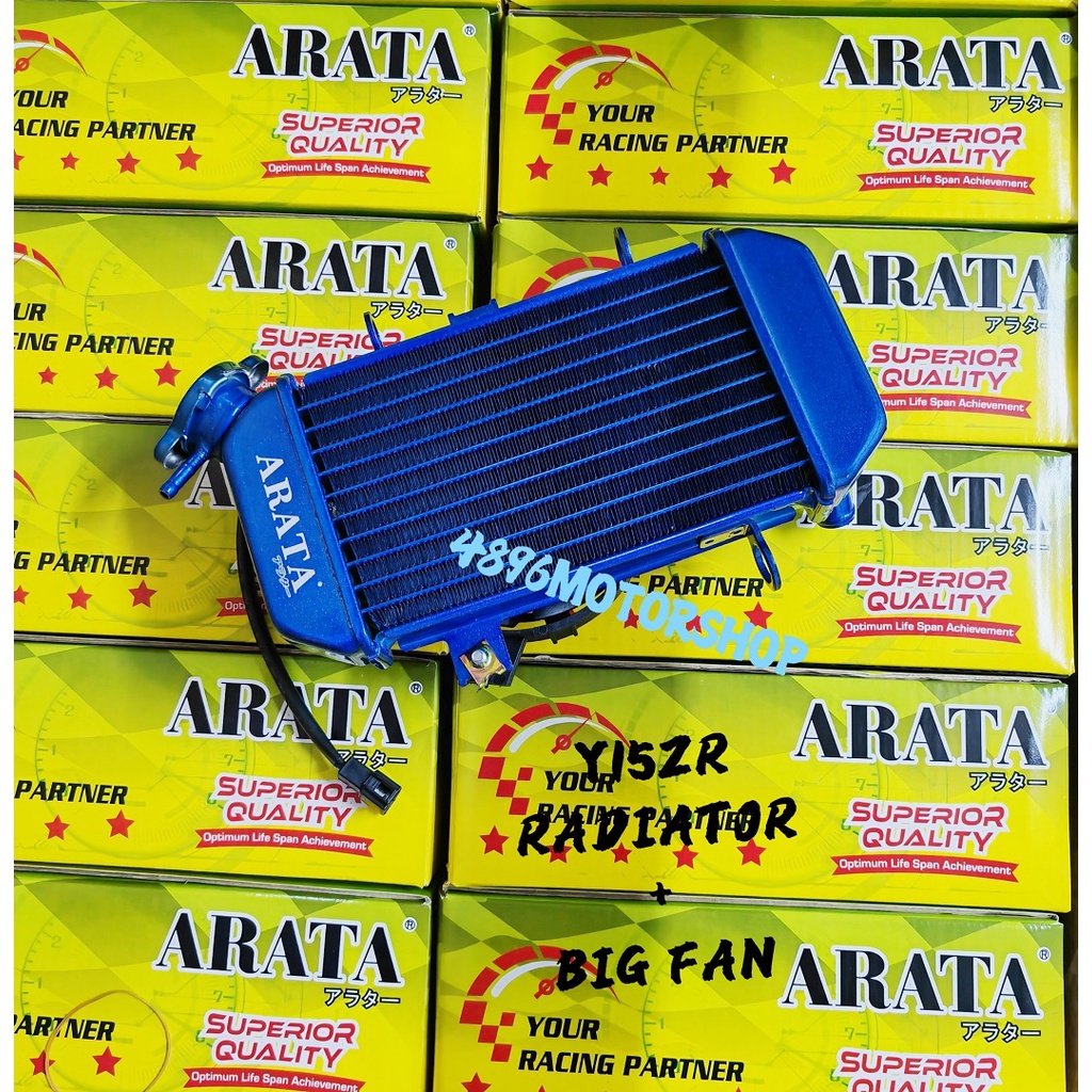 ARATA RACING RADIATOR TANK WITH BIG FAN LC135 Y15ZR Y16ZR Y16 LC 135 ...