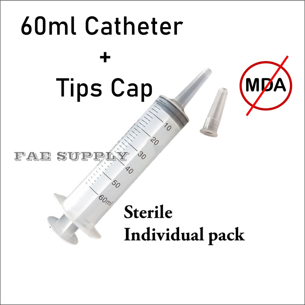 Catheter Syringe Picagari muncung besar feeding syringe 5/10/20/60 ml ...