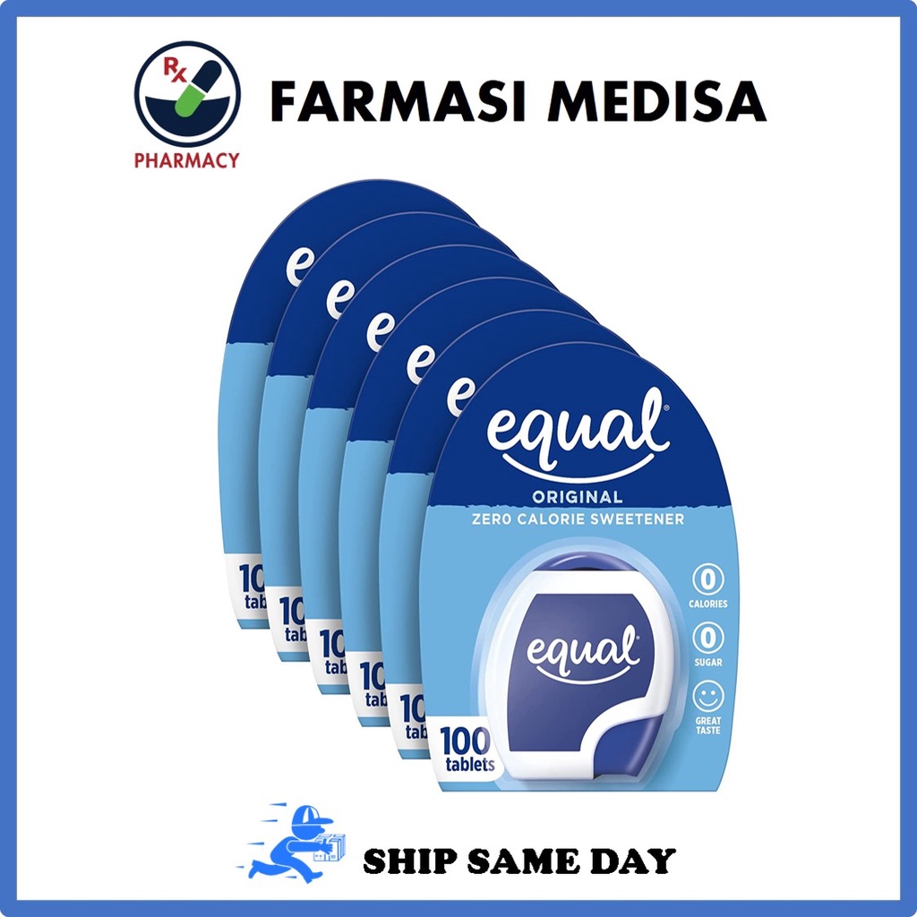 Equal Classic Sweetener 100/300 tablets pemanis minuman sugar ...