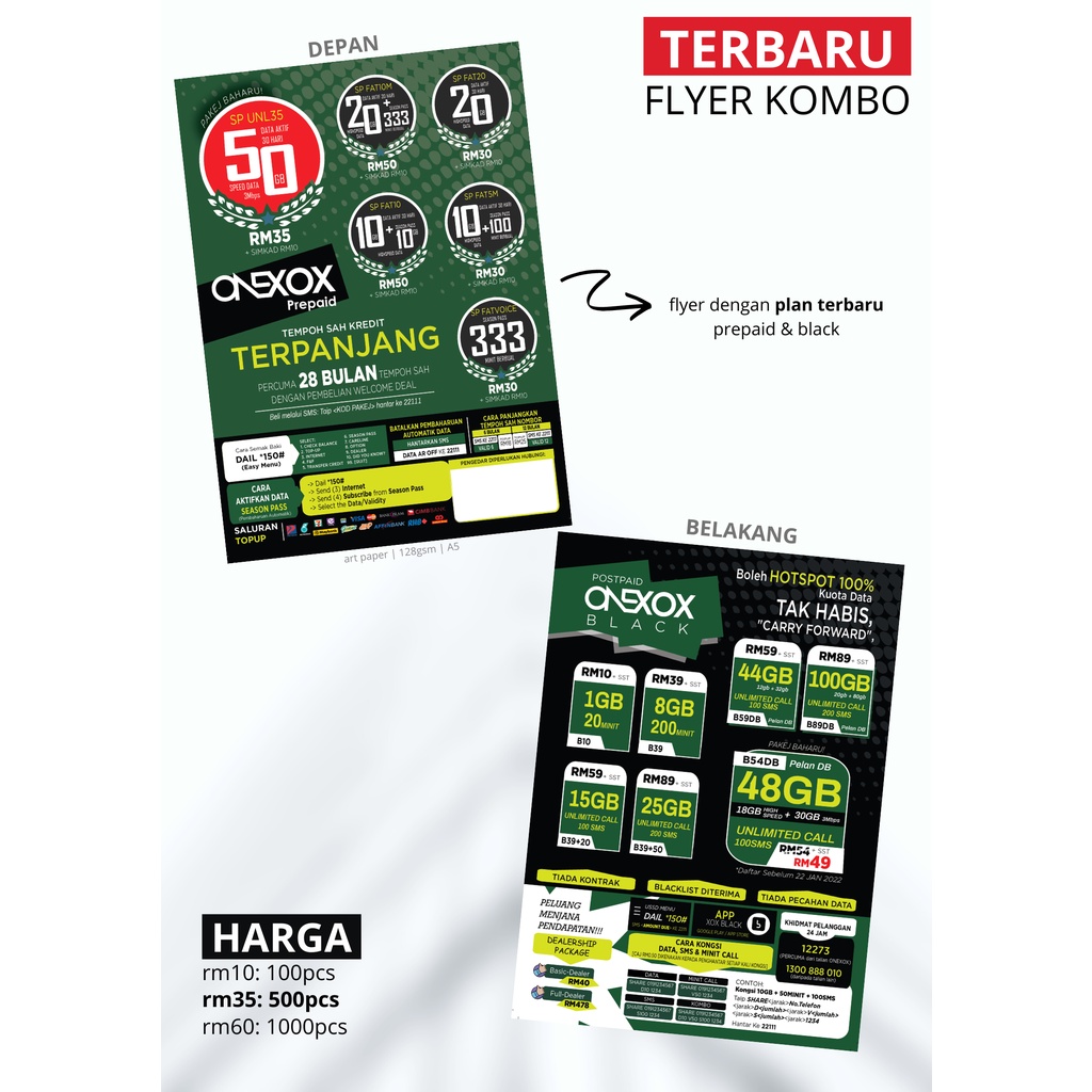FLYER TERBARU- LENGKAP DENGAN INFO DAN PLAN | Shopee Malaysia