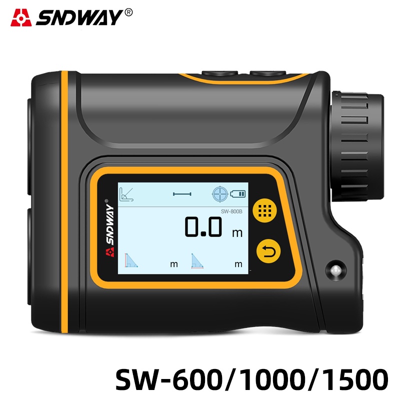 SNDWAY Telescope Laser Rangefinder For Hunting 1500M 1000M 600M ...