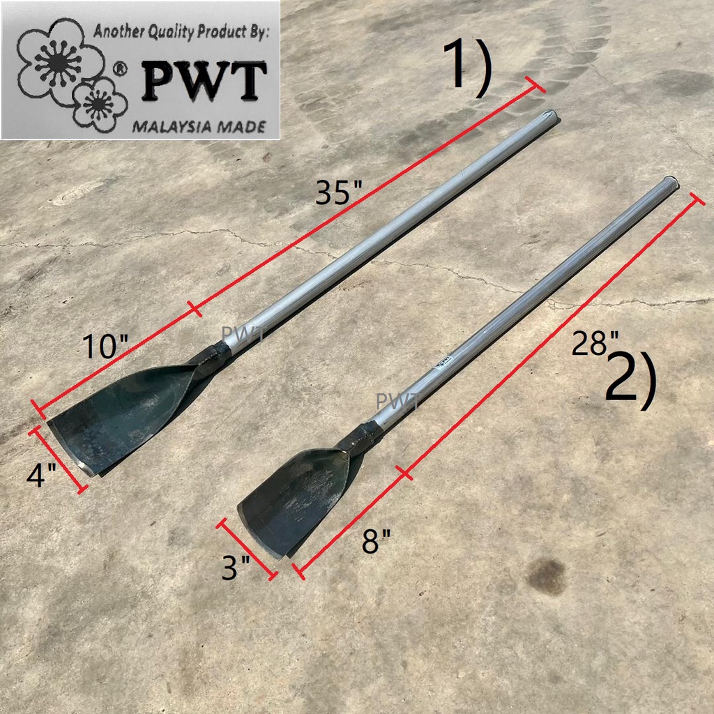 (Lengkung半圆 3½ kaki) Chop Tanah Hulu Besi _ Pencapak Hulu Besi ...