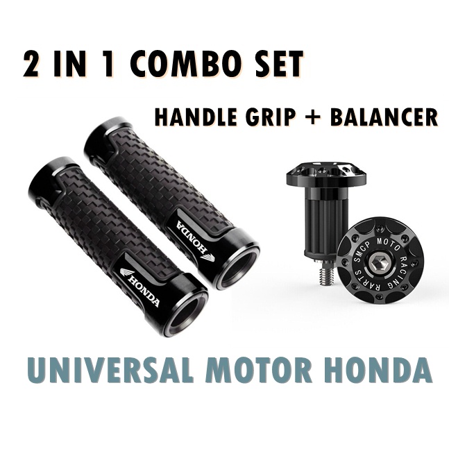 Handle Grip+Balancer Alloy Cnc 2 in 1 Set Rsx150 Wave Throttle Grip ...