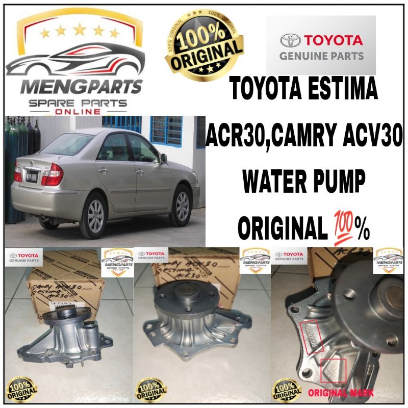 ORIGINAL 💯% TOYOTA ALPHARD ANH10 ,CAMRY ACV30, ESTIMA ACR30 HARRIER ...