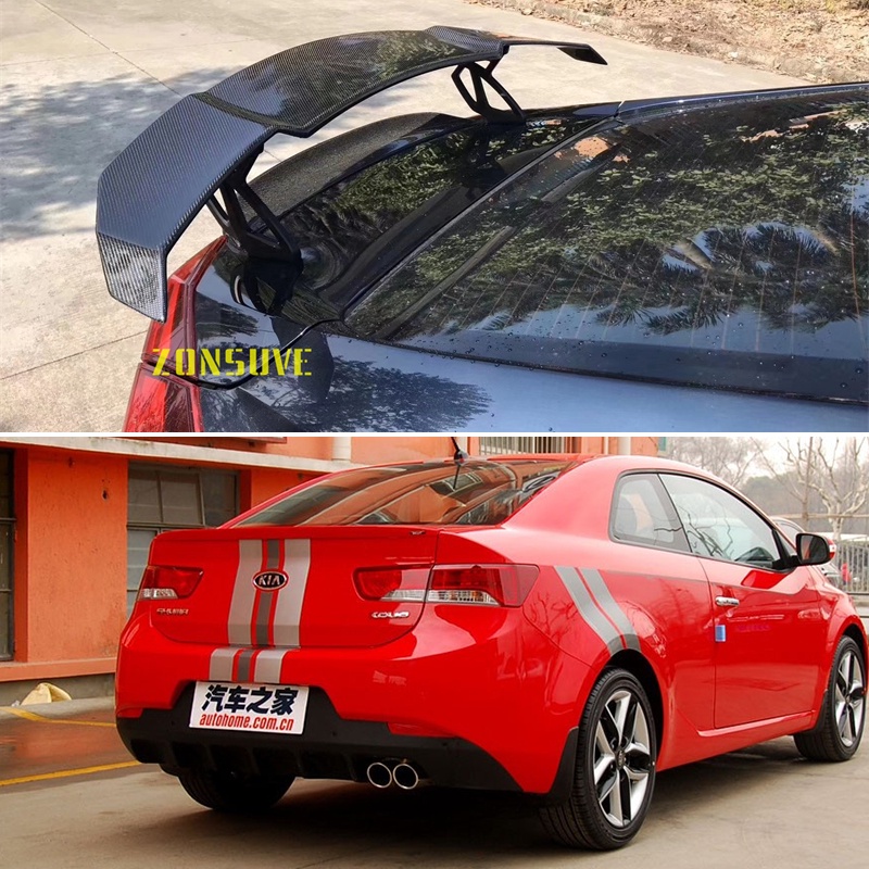 Use For KIA Forte 5 Koup 2010--2013 Spoiler Auto Sedan Rear Wing Body ...