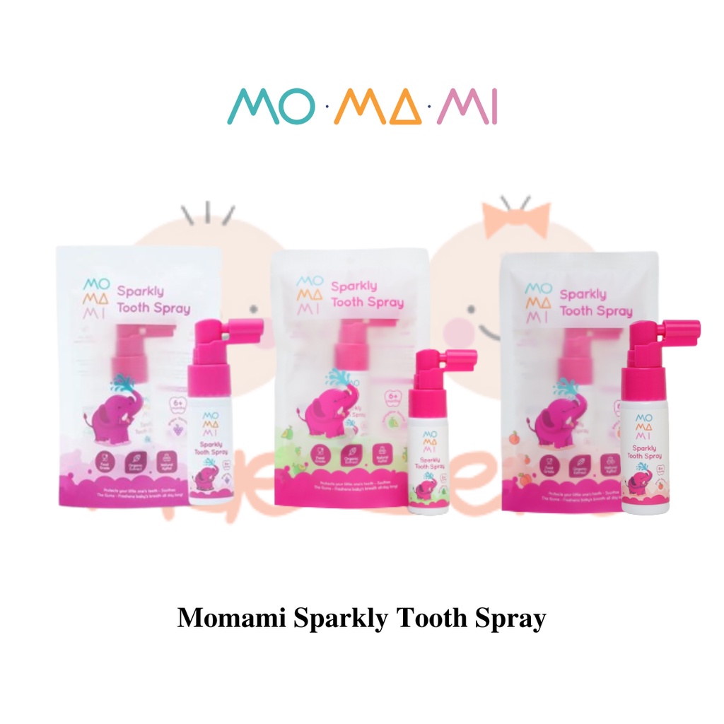 Momami Sparkly Tooth Spray Kids Dental Care Spray 20ml | Shopee Malaysia