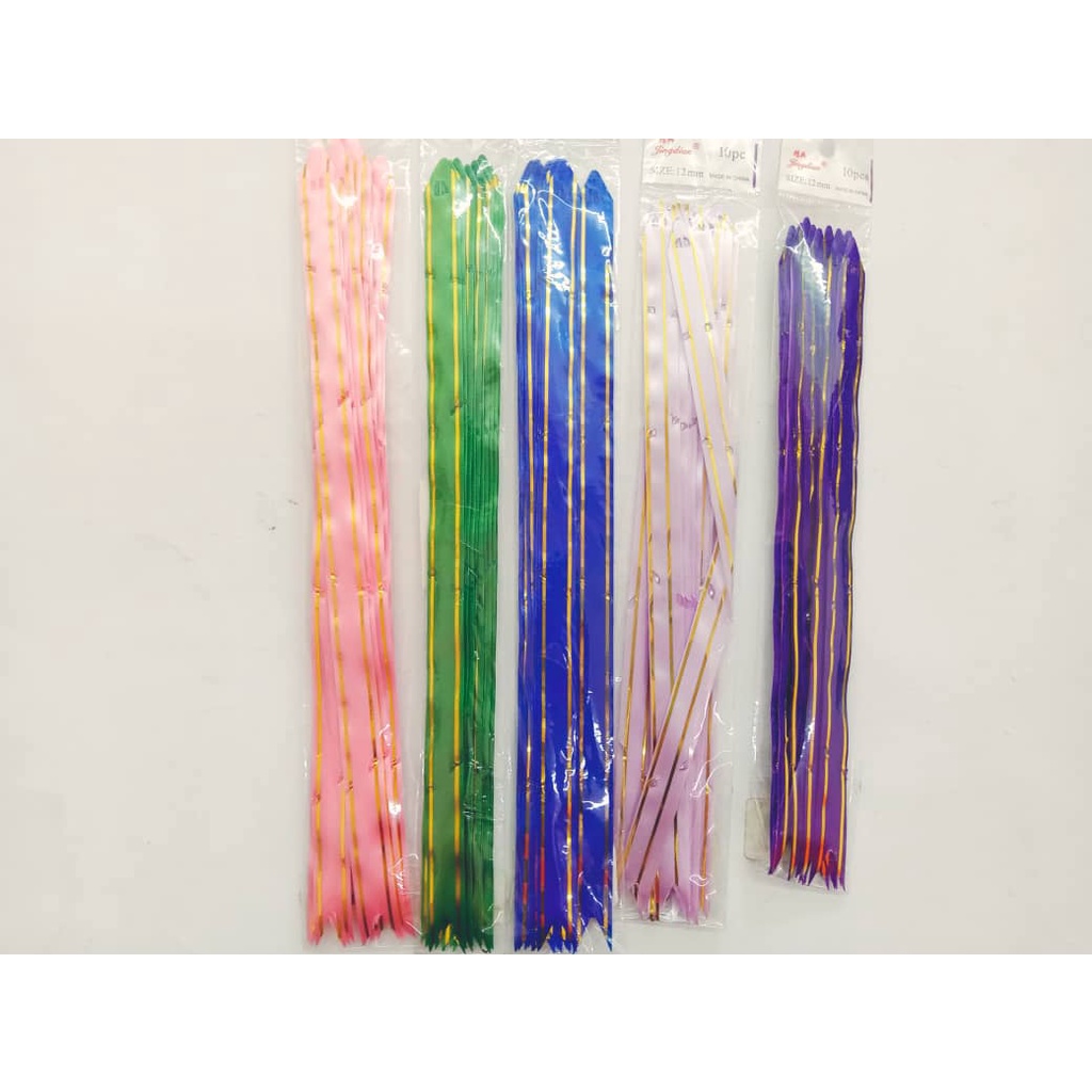 PULL FLOWER RIBBON 12MM 10PCS | Shopee Malaysia