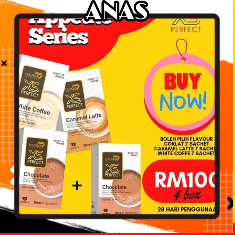 XS PERFECT BOOSTER SET APPETITE SERIES | Shopee Malaysia