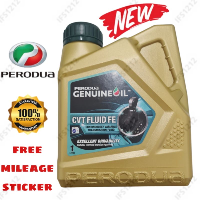 🇲🇾ORI NEW🔥 PERODUA CVT FE AUTO OIL 1L ALZA MYVI 2022 AXIA 2023 ATIVA 1. ...