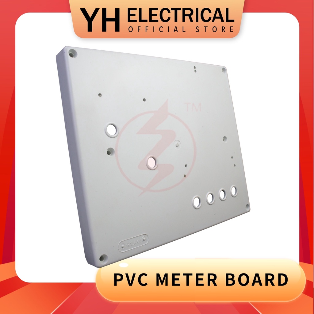 PVC Meter Board 9'' X10'' For Electrical Wiring Use | Shopee Malaysia