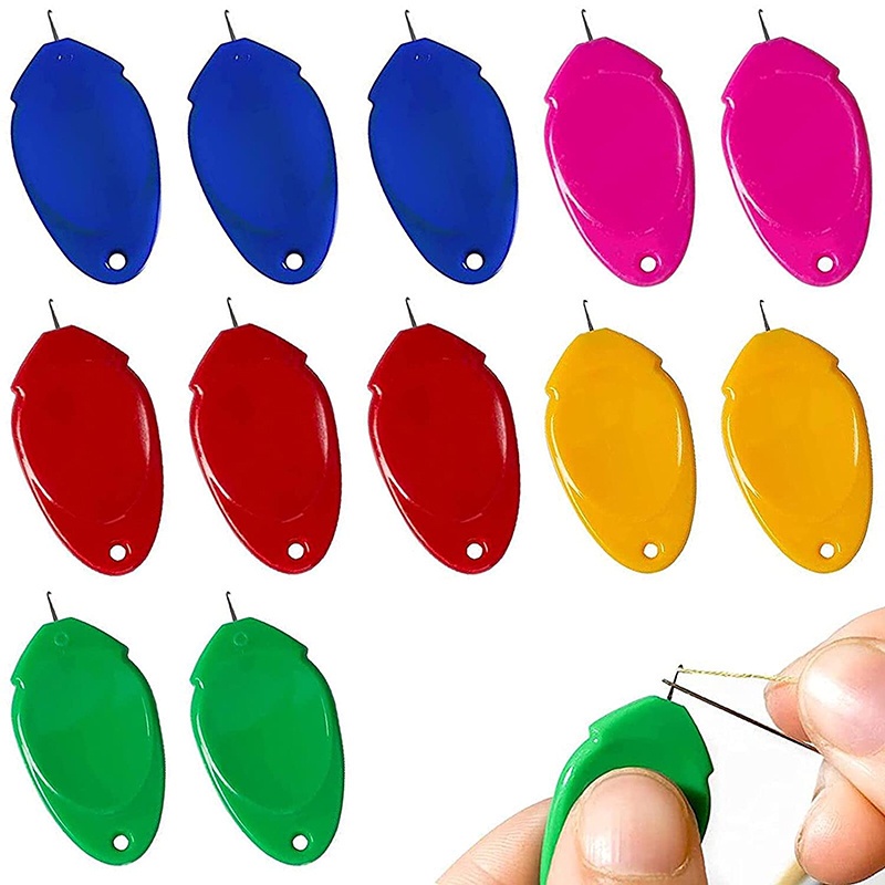 Needle Threader Sewing Needle Insertion Tool Hand Sewing Machine Color ...
