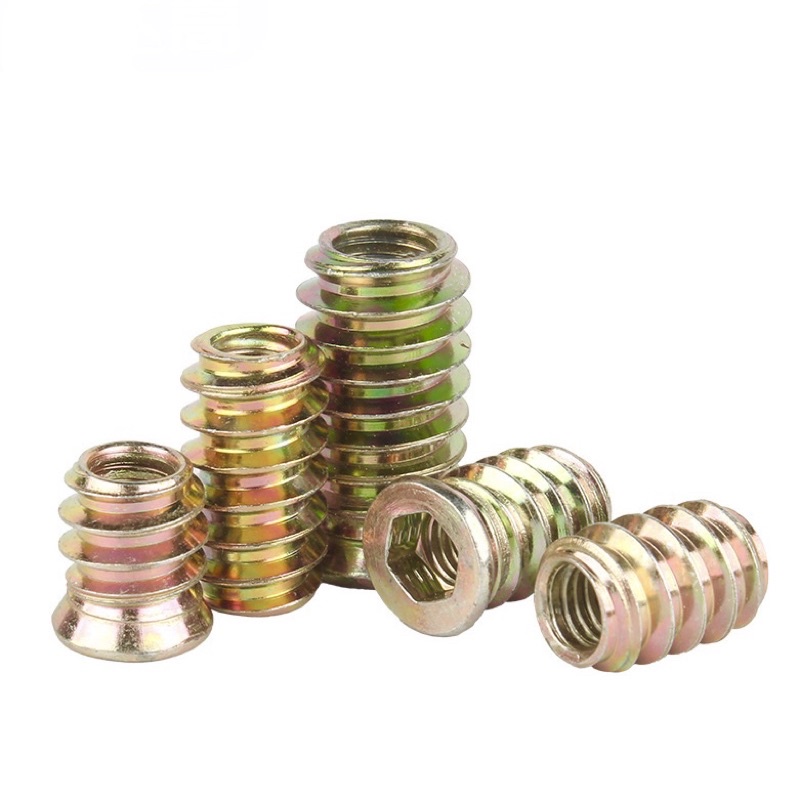 M6 M8 M10 Zinc Alloy Iron Inside Carbon Steel Hex Socket Drive Insert ...