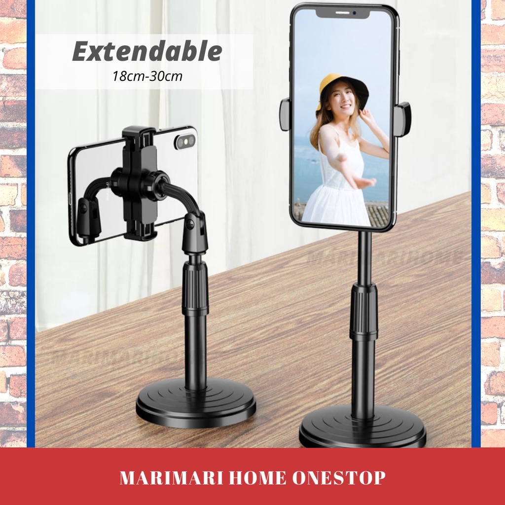 Universal Adjustable Phone Stand for Live Streaming Broadcast Recording ...