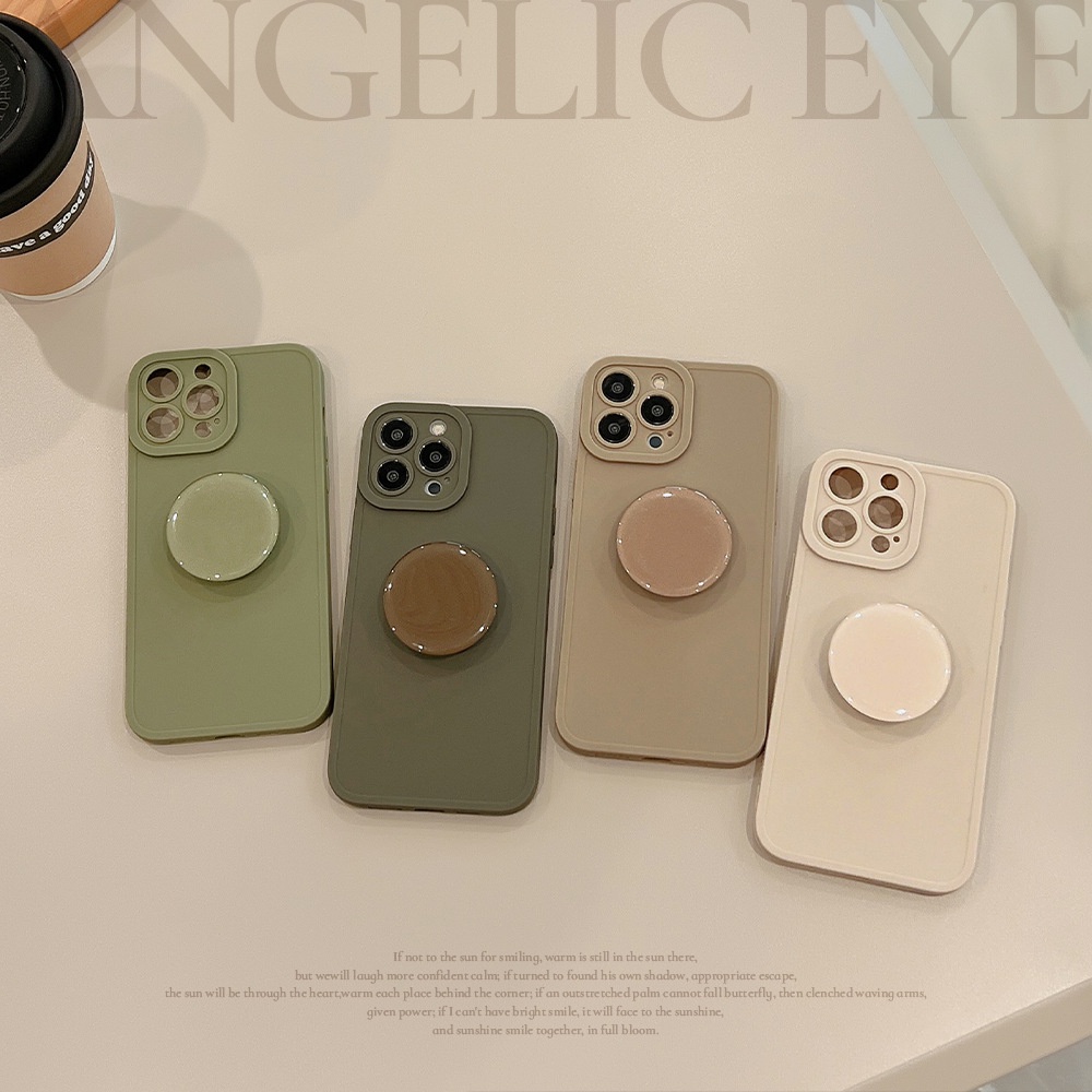 Retro Simple Macaroon Color Phone Case Suitable For IPhone 11 Pro Max ...