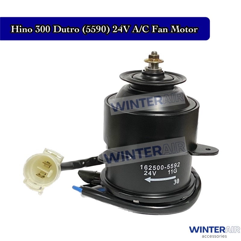 Hino Dutro 300 Lorry Truck (24V) • (5590) Air Cond Radiator Fan Motor ...