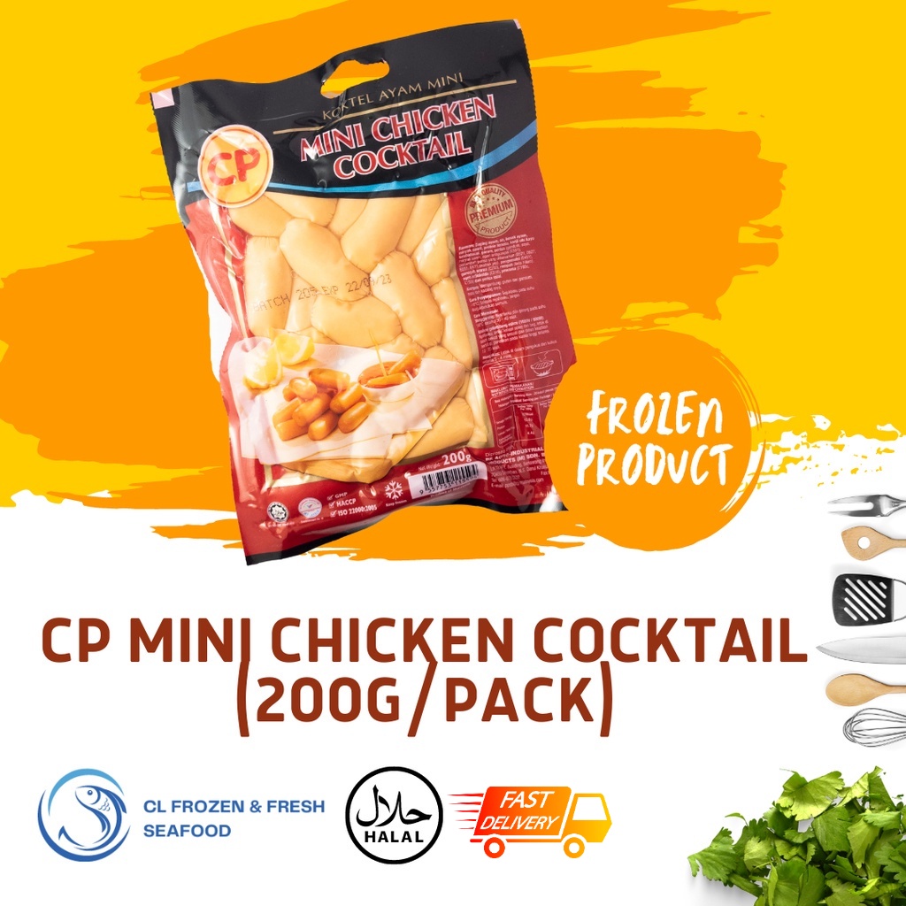 [Food Service Pack] Halal Mini Chicken Cocktail 🐔🐔/ Mini Ayam Sosej ...